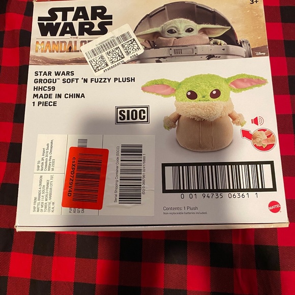 Star Wars | Toys | Star Wars Grogu Plush 2inch Toy Figure Soft N Fuzzy ...